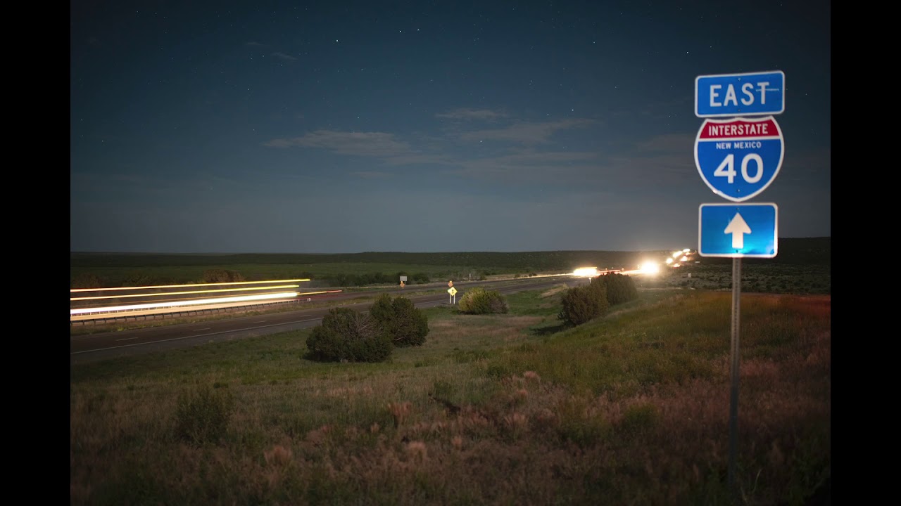I-40 NM Night Timelapse 06/13/19 - YouTube