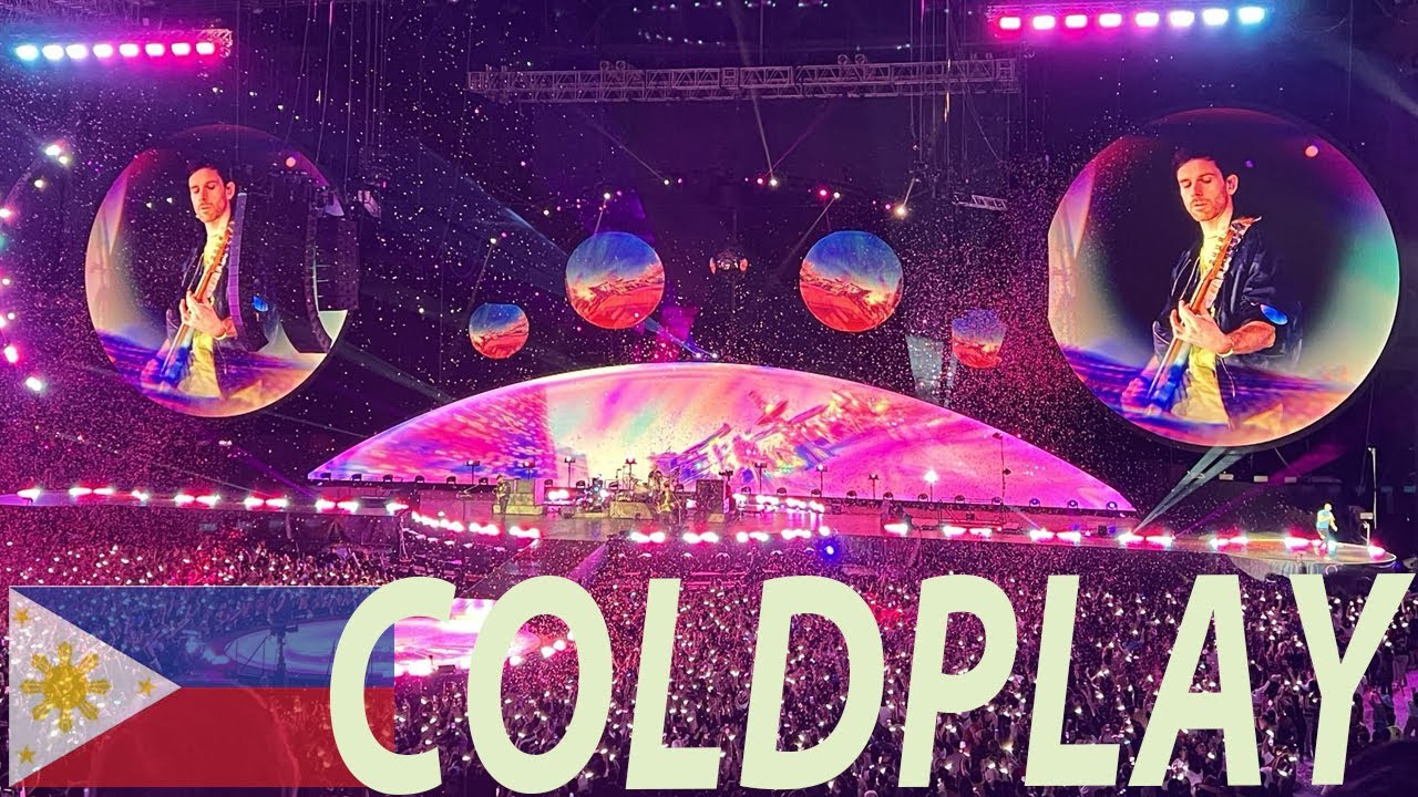 Music Of The Spheres 123rd Coldplay Show at Philippine Arena - YouTube