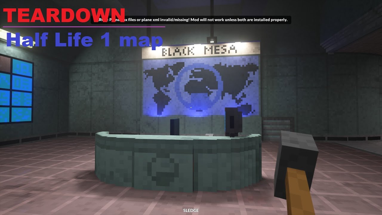 TEARDOWN | Half-Life 1 map - YouTube
