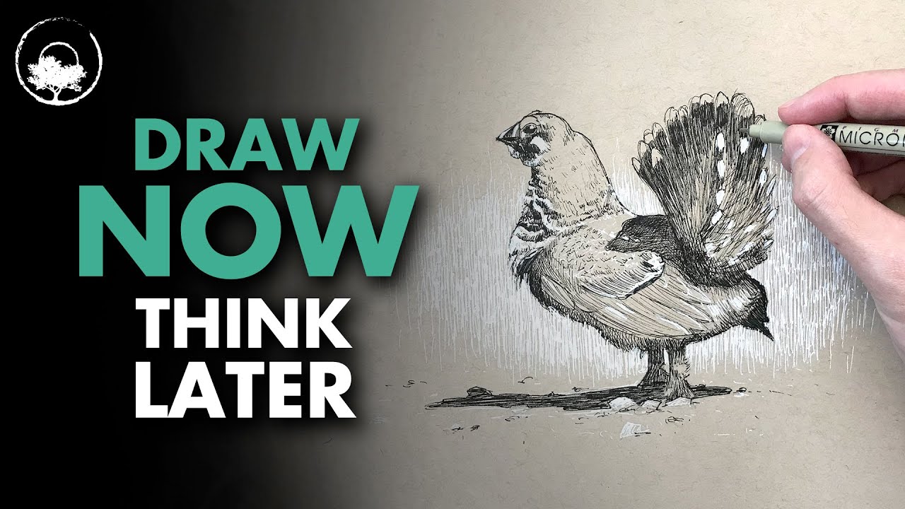 Start Drawing Stop Overthinking SchaeferArt start-drawing-stop-overthinking-schaeferart