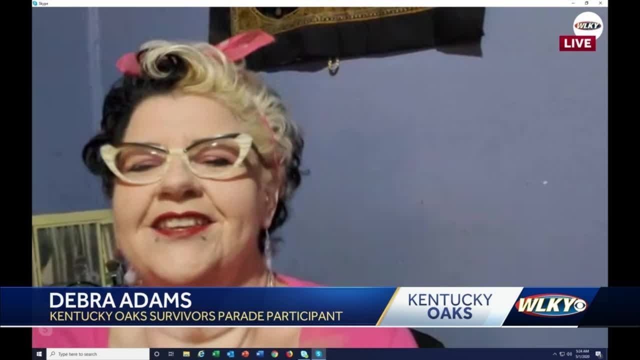 Debra Adams, Kentucky Oaks Survivor Parade Participant - YouTube