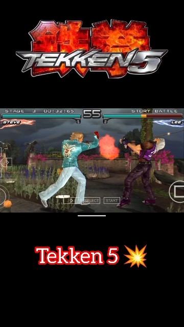 Tekken 5 | Steve unstoppable punch combo 💥 | #tekken #gaming #shorts # ...