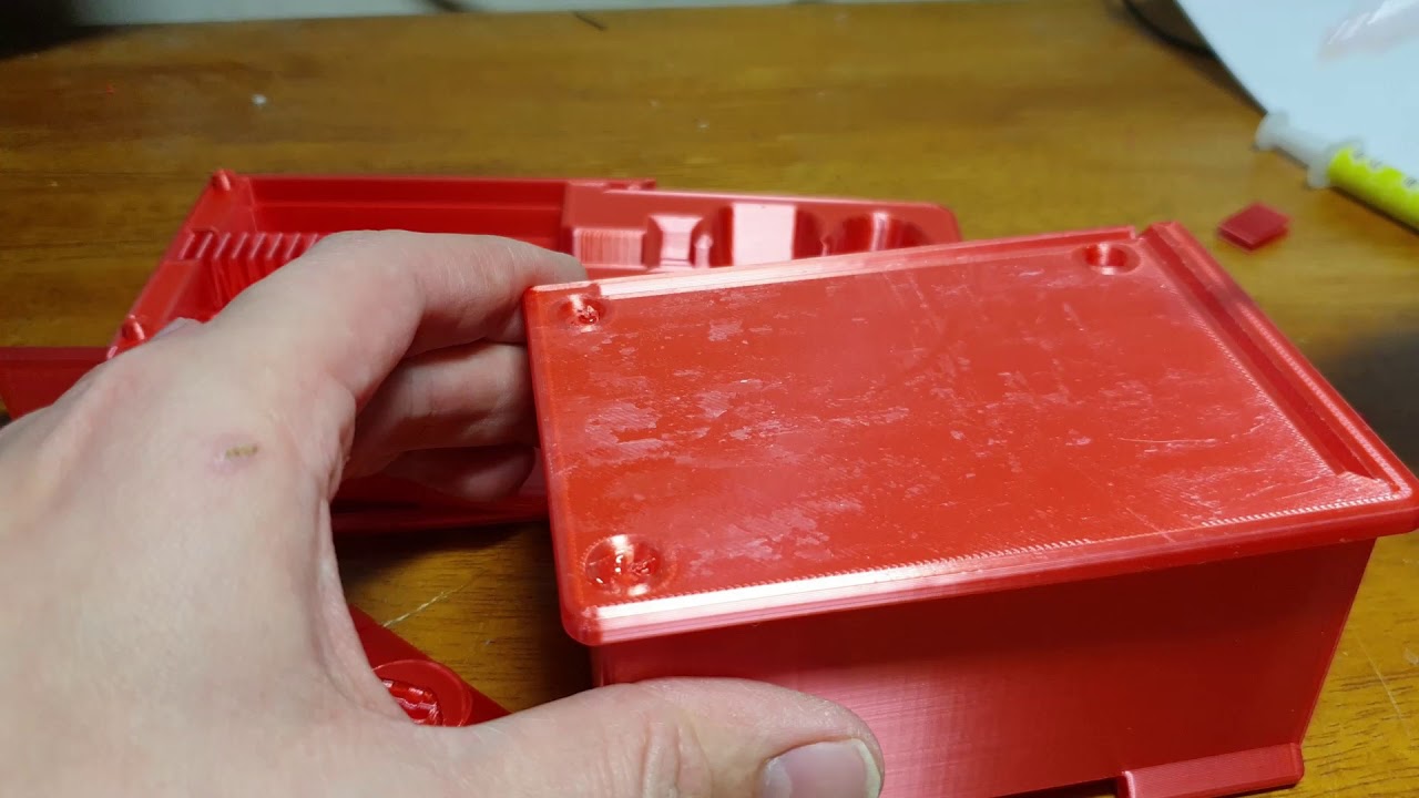 3D printed secret box assembly - YouTube
