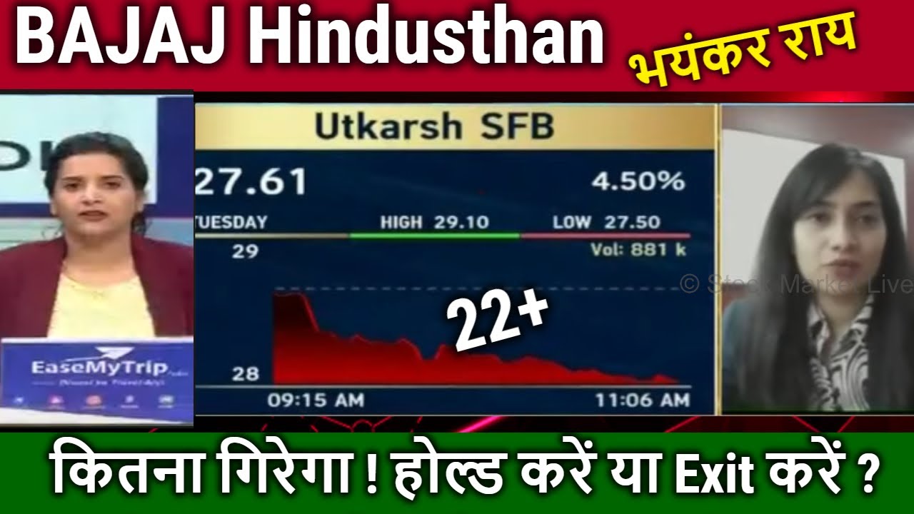 BAJAJ Hindusthan Sugar news today,Hold or sell ? analysis,bajaj hind ...