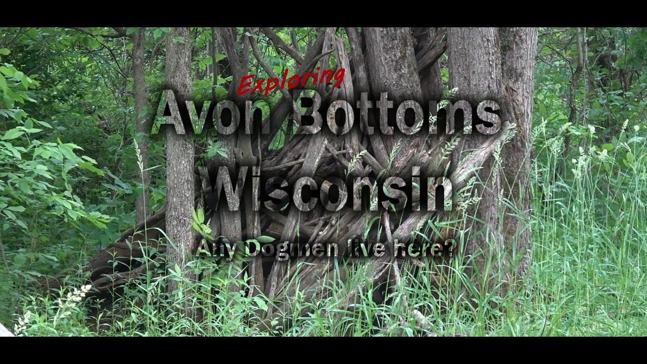 Exploring Avon Bottoms Wisconsin - Home of Dogmen & found a structure ...