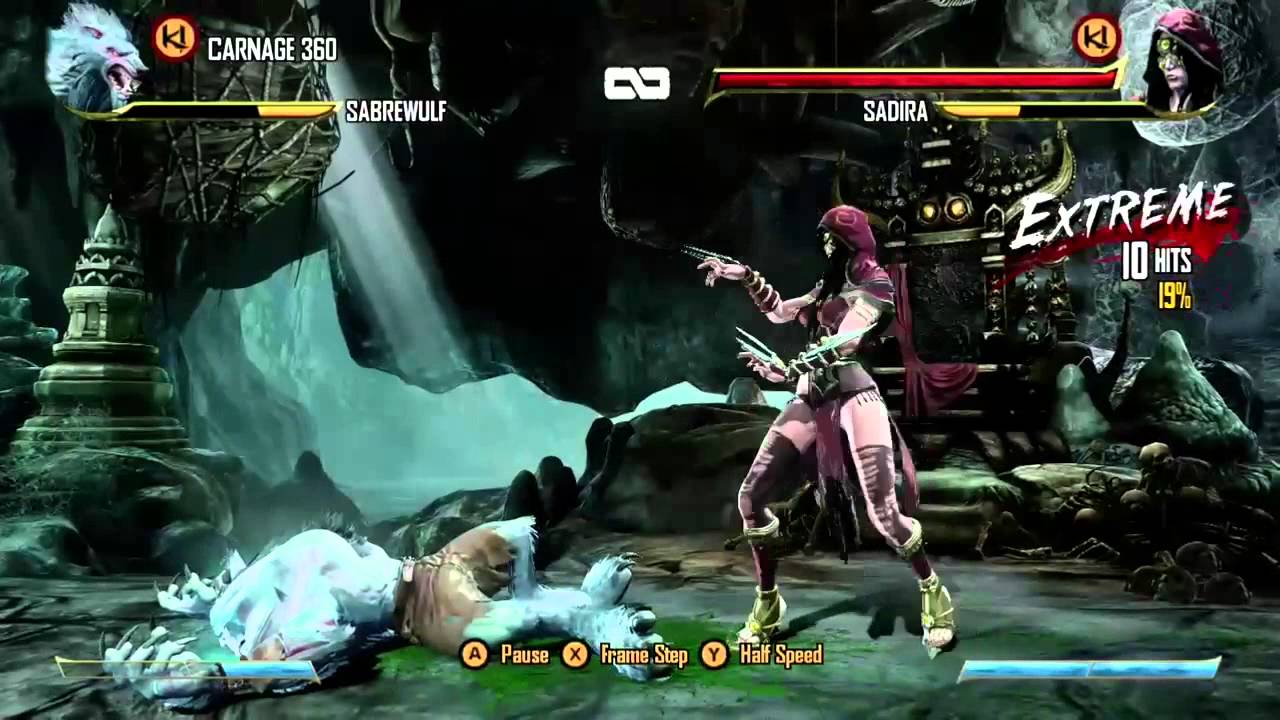 Killer Instinct Sabrewolf 42hit ULTRA by CARNAGE new record - YouTube