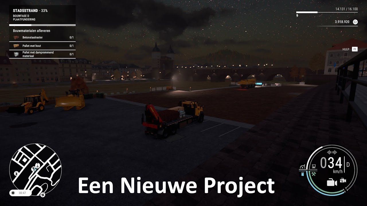 Construction Simulator #14 - Een Nieuwe Project - YouTube
