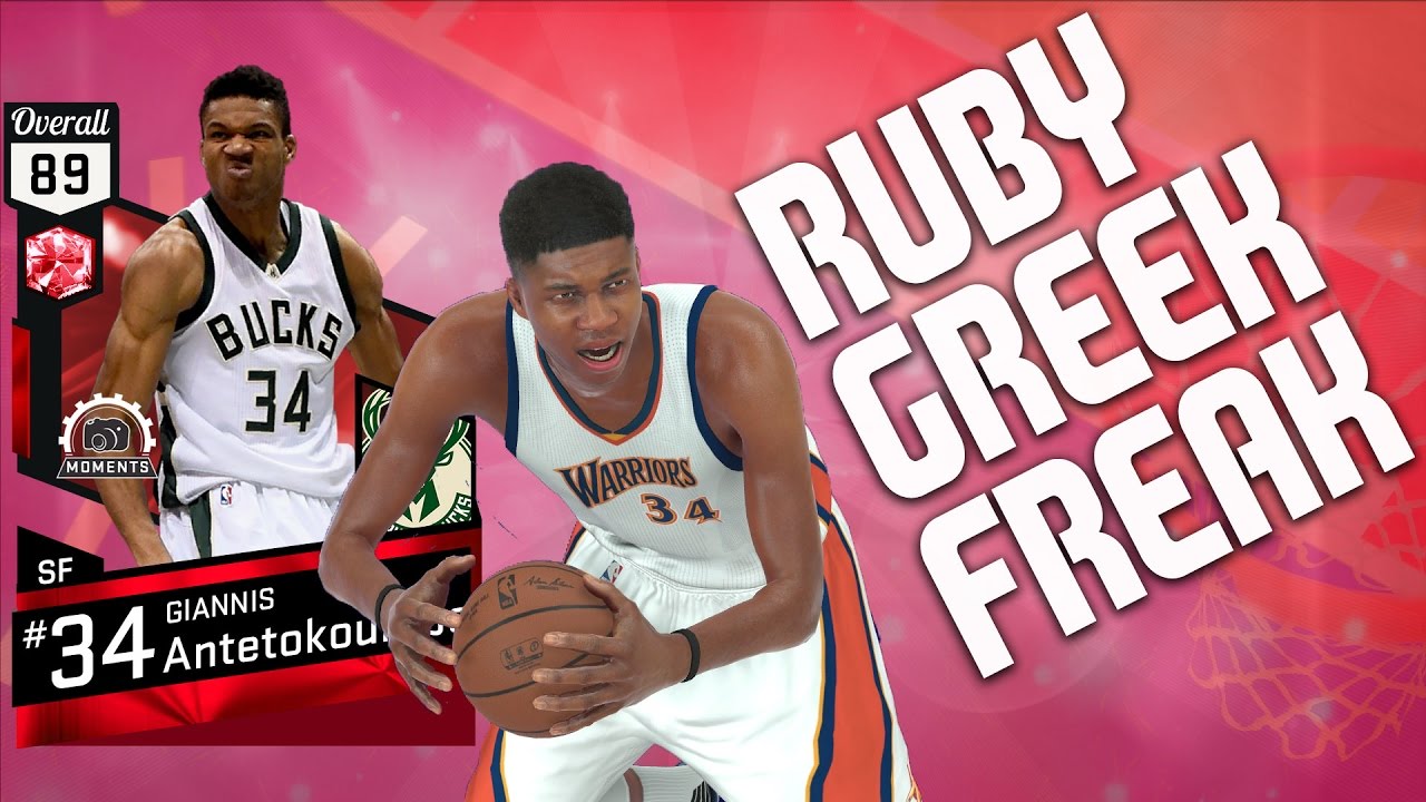 NBA 2K17 MyTeam - New Ruby Greek Freak and Ruby John Wall Lead the JV Squad - Full Game Friday ...