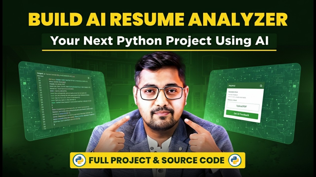Build AI Resume Analyzer with Streamlit & OpenAI - Full Tutorial - YouTube