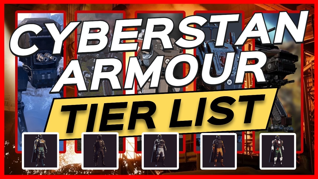 HELLDIVERS 2 | THE BEST & HONEST AUTOMATONS CYBERSTAN ARMOUR TIER LIST ...