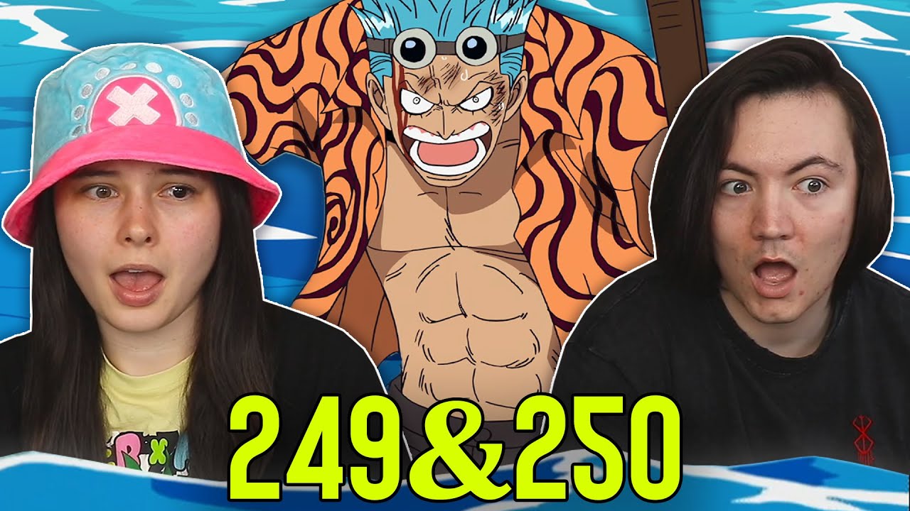 FRANKY'S BACKSTORY 👒 One Piece Ep 249 & 250 REACTION & REVIEW - YouTube