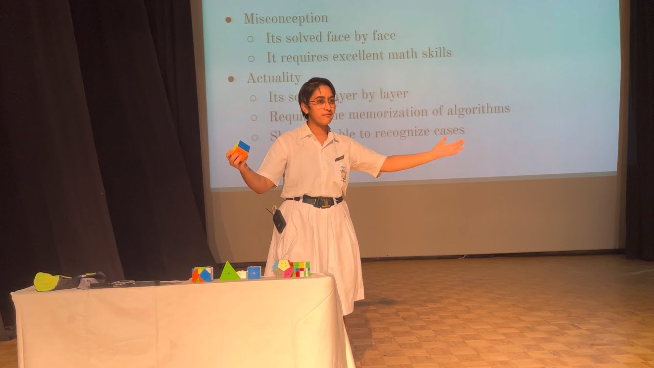 Introducing Cubing to Young Minds in DPS Chandigarh - YouTube