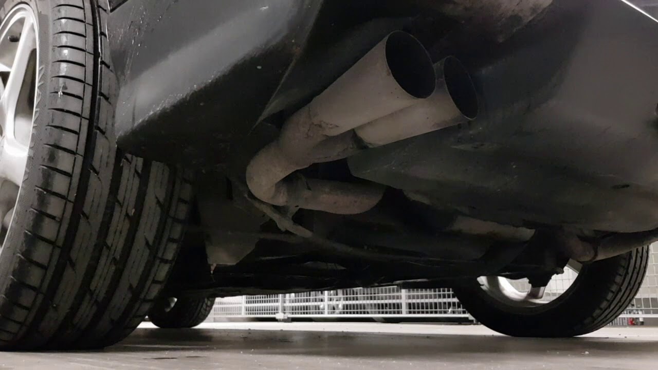 Fiero V6 Sport Exhaust Sound 》》Pontiac Fiero SE - YouTube
