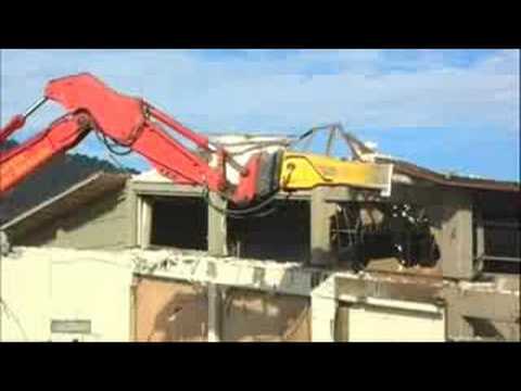 gym demolition - YouTube