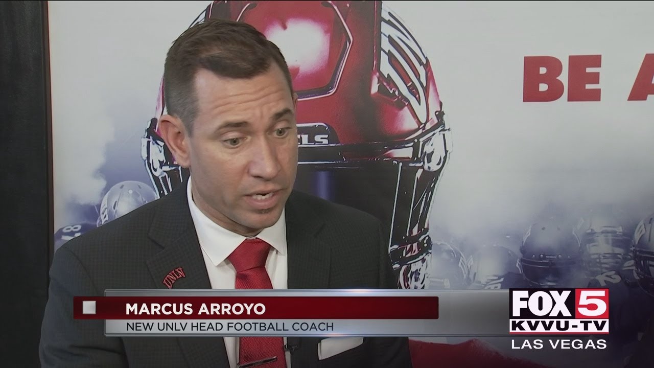 UNLV announces new football coach - YouTube