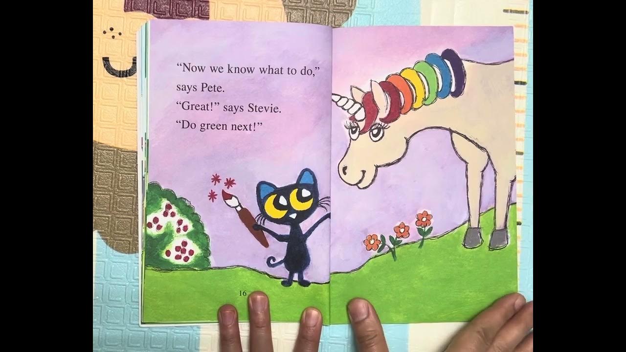 Pete the Kitty AND THE UNICORN’S MISSING COLORS by Kimberly & James ...