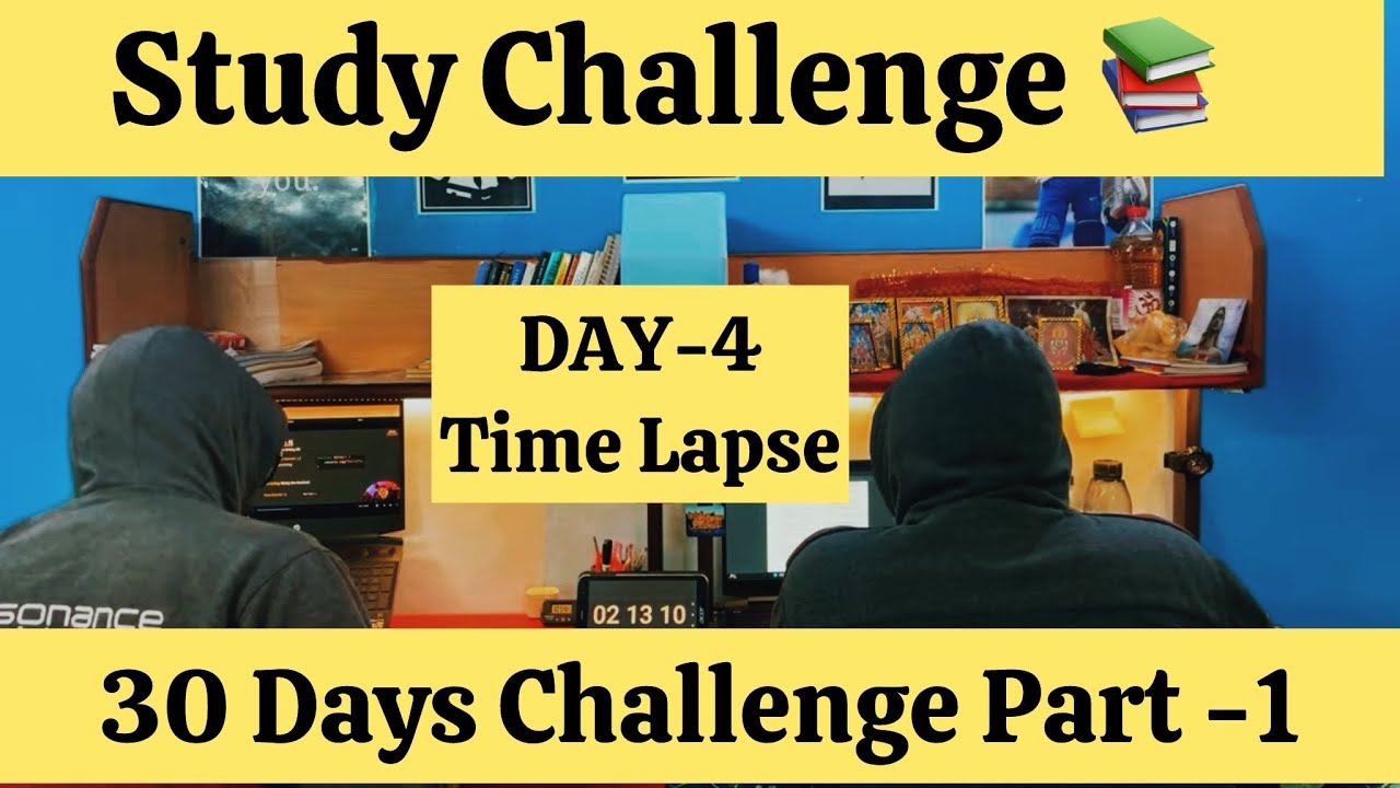 30 Days Study Challenge Part 1 Time Lapse 📚 ️ | Day 4 | 19/01/2024 ...