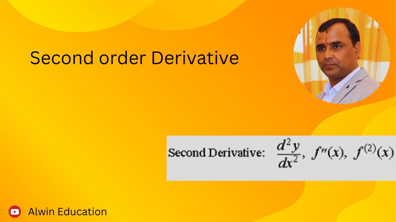 12th Maths Second order Derivatives, (ex 5.7 for CBSE & RBSE) - YouTube