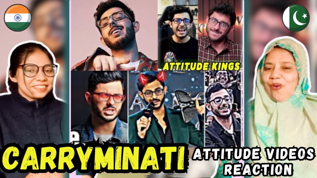 CarryMinati Attitude videos | Angry Moments😈 | CARRYMINATI SAVAGE REPLY ...