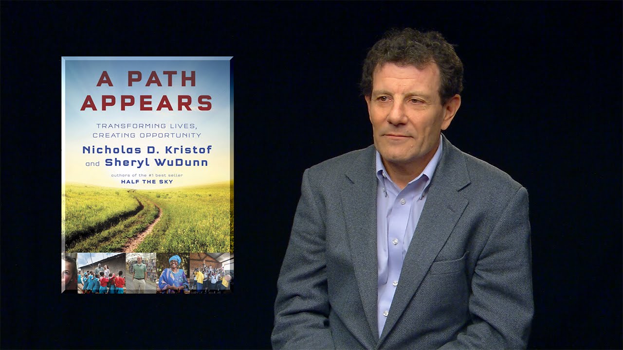 Nicholas Kristof's 'Path' to More Effective Giving - YouTube