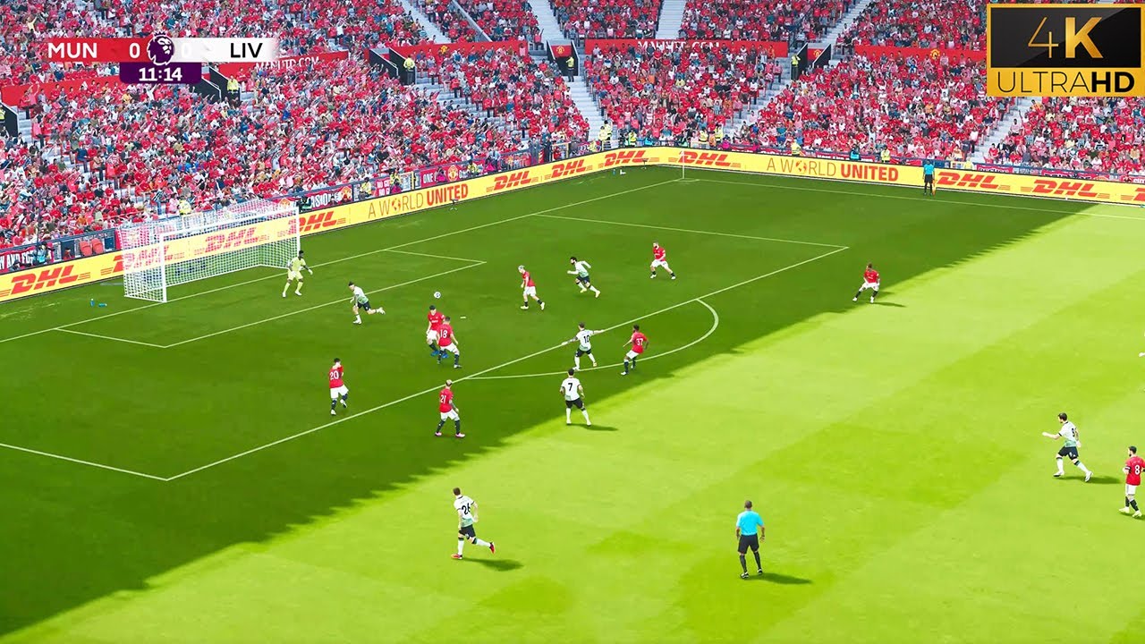 PES 2024 NEW Ultra Realistic Graphics Mod | Manchester United vs ...