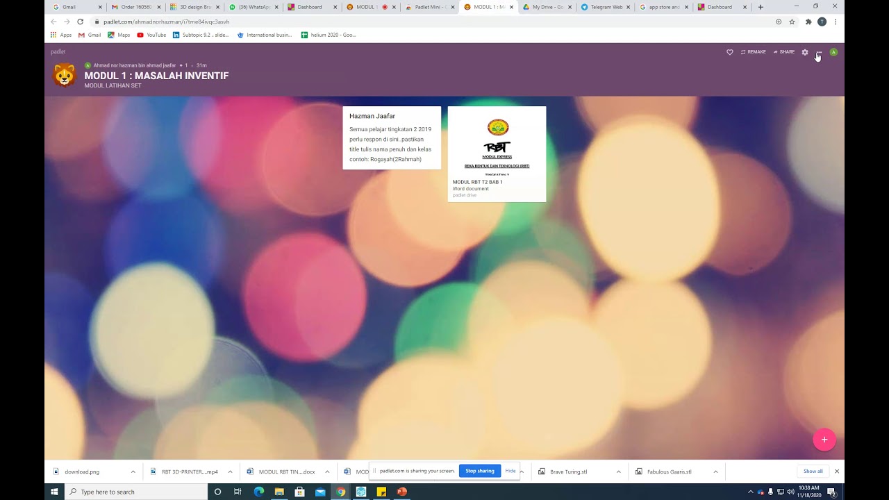 TUTORIAL PADLET : INSTALL MENGGUNAKAN PC - YouTube