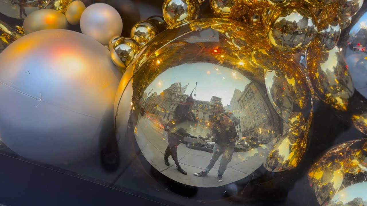 Dickens Christmas Village in the historic Wanamaker Building # ...