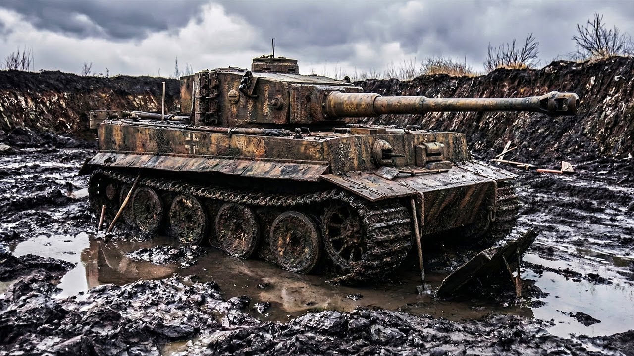 60-Year Abandoned T-55 Tank Found Deep in the Forest — Completely ...