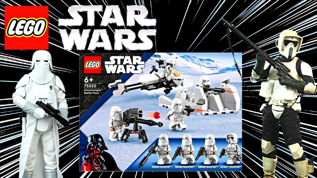 LEGO STAR WARS 75320 SNOW TROOPER BATTLE PACK - YouTube