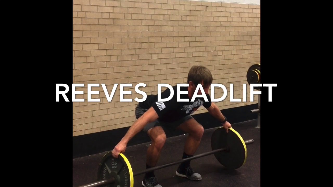 Reeves Deadlift - YouTube