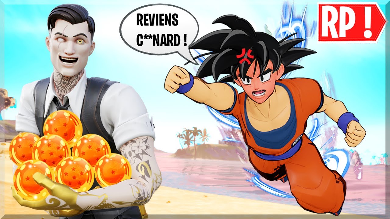 MIDAS VEUT VOLER LE TRESOR DE GOKU ! RP FORTNITE - YouTube