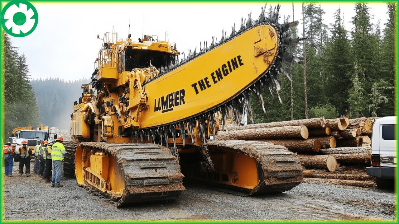 Amazing Fastest Big Tree Cutting Machines | Extreme Monster Stump ...