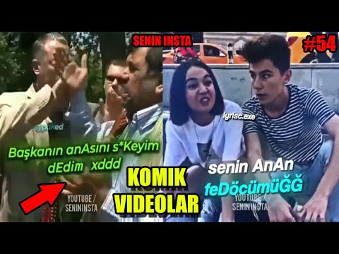 EN KOMİK VİDEO DERLEMELERİ #54 -  En Komik İnstagram Videoları 2021 (GÜLMEK GARANTİ 😂🤣😆)