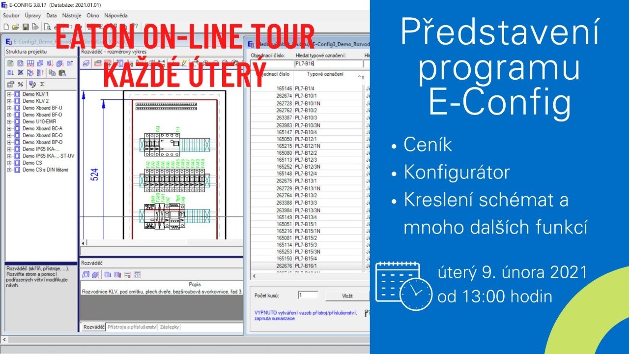 Představení programu E-Config - YouTube