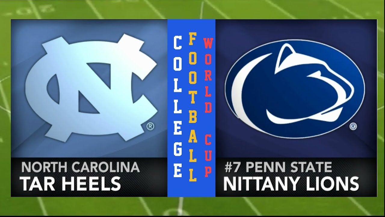 College Football World Cup Game 58 Quarterfinals North Carolina versus ...