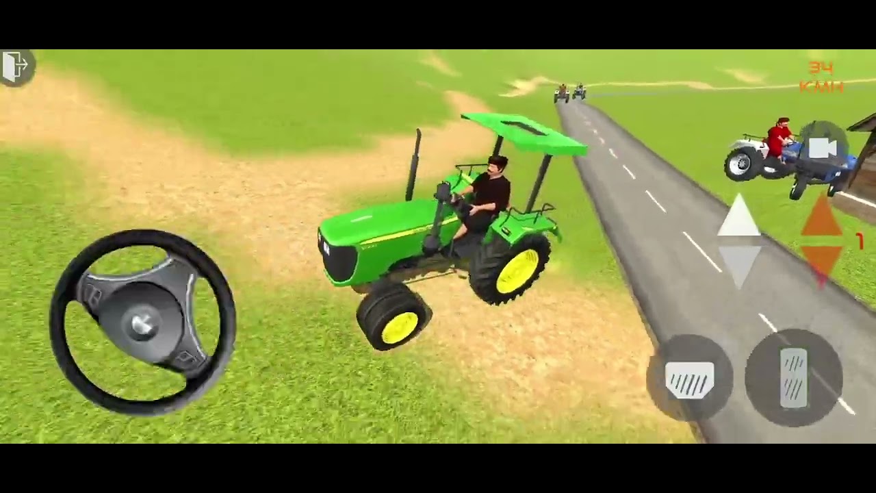 JOHN DEERE TRACTOR KA 5039 KA POWER PRO DI MATTI LODING TOCHAN TRACTOR ...