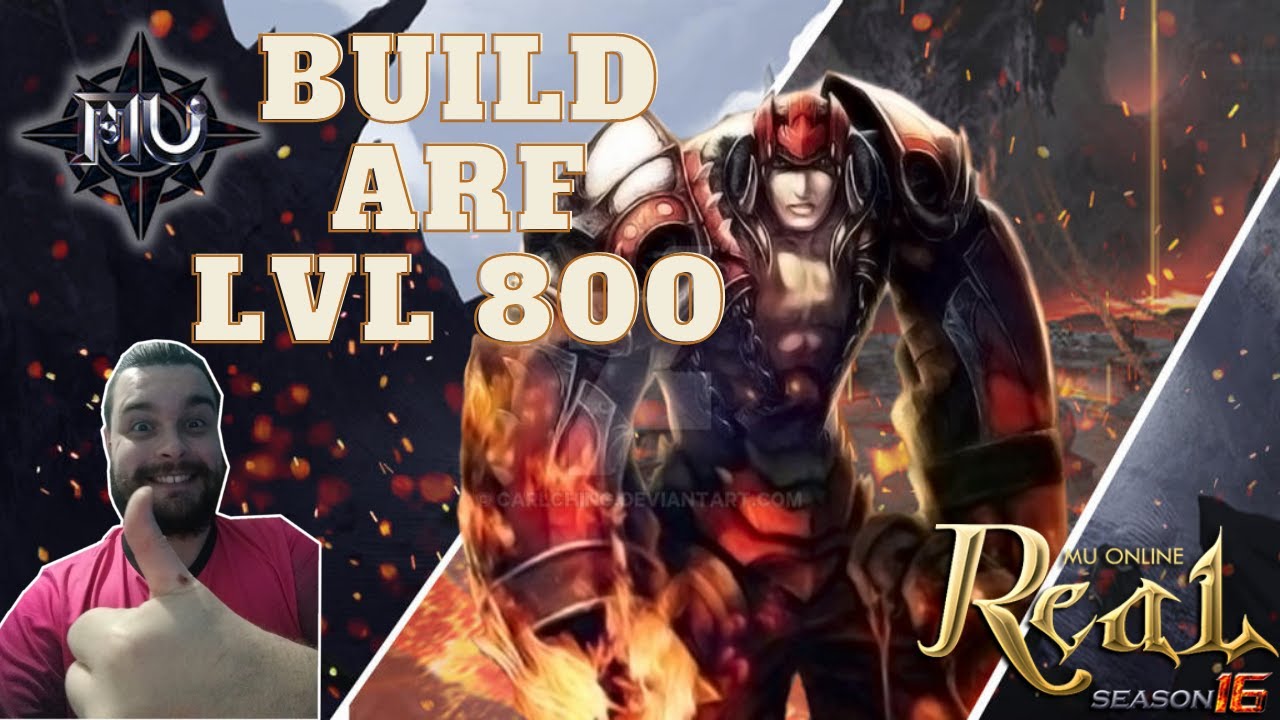 Build ARF lvl 800 MU ONLINE - Real MU - YouTube