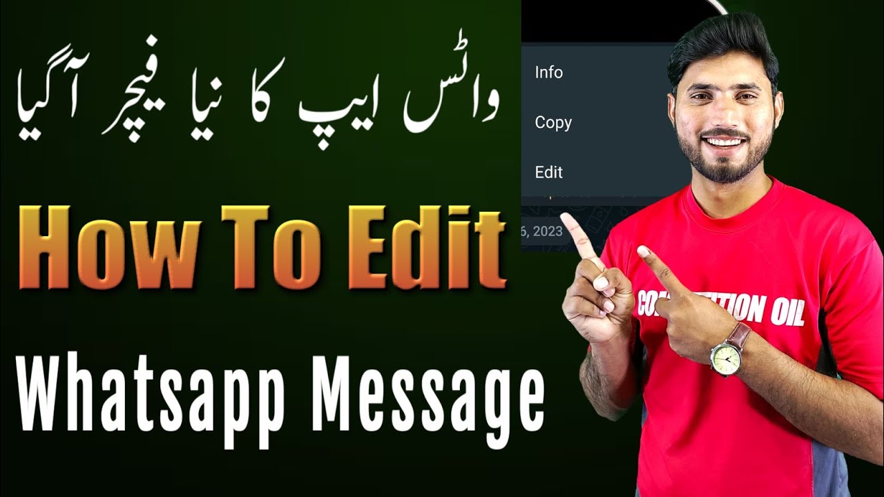 How to edit whatsapp messages | Whatsapp edit message feature ...