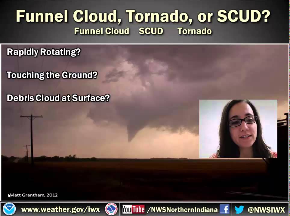NWS Northern Indiana - 2015 Skywarn Spotter Training Part 6 - Cloud ...