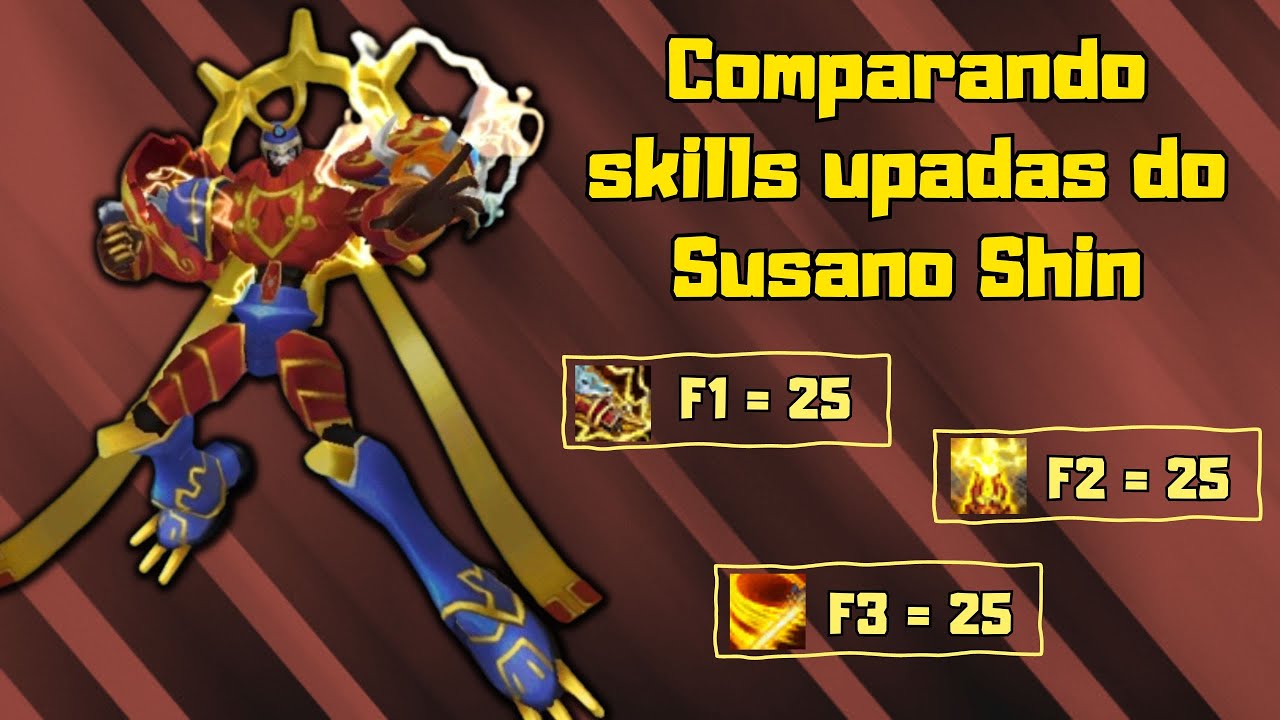 Comparando Skills upadas do Susanoomon Shin- Digimon Masters Online ...