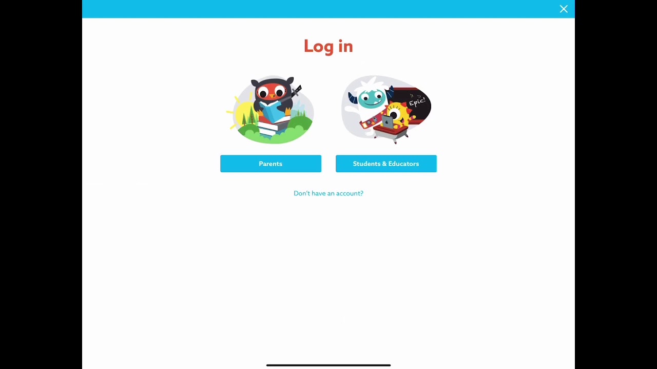 How to Login to Epic! - YouTube