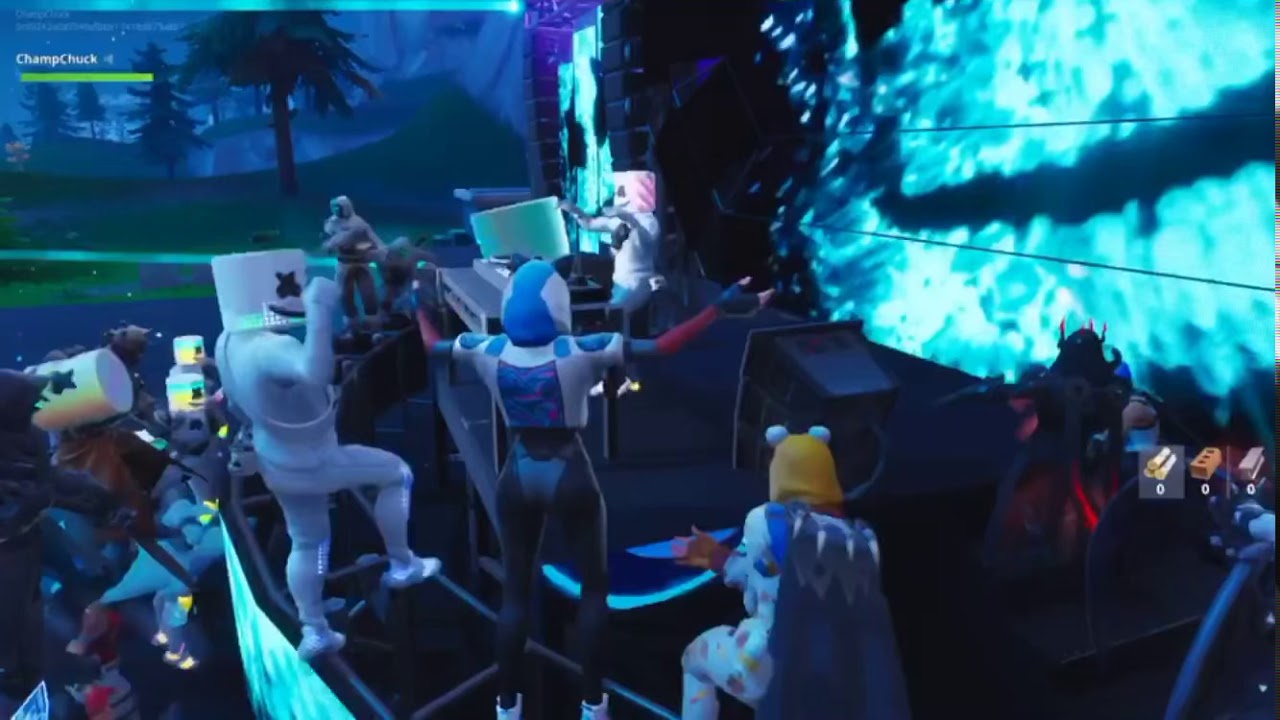Fortnite marshmallow event FULL - YouTube