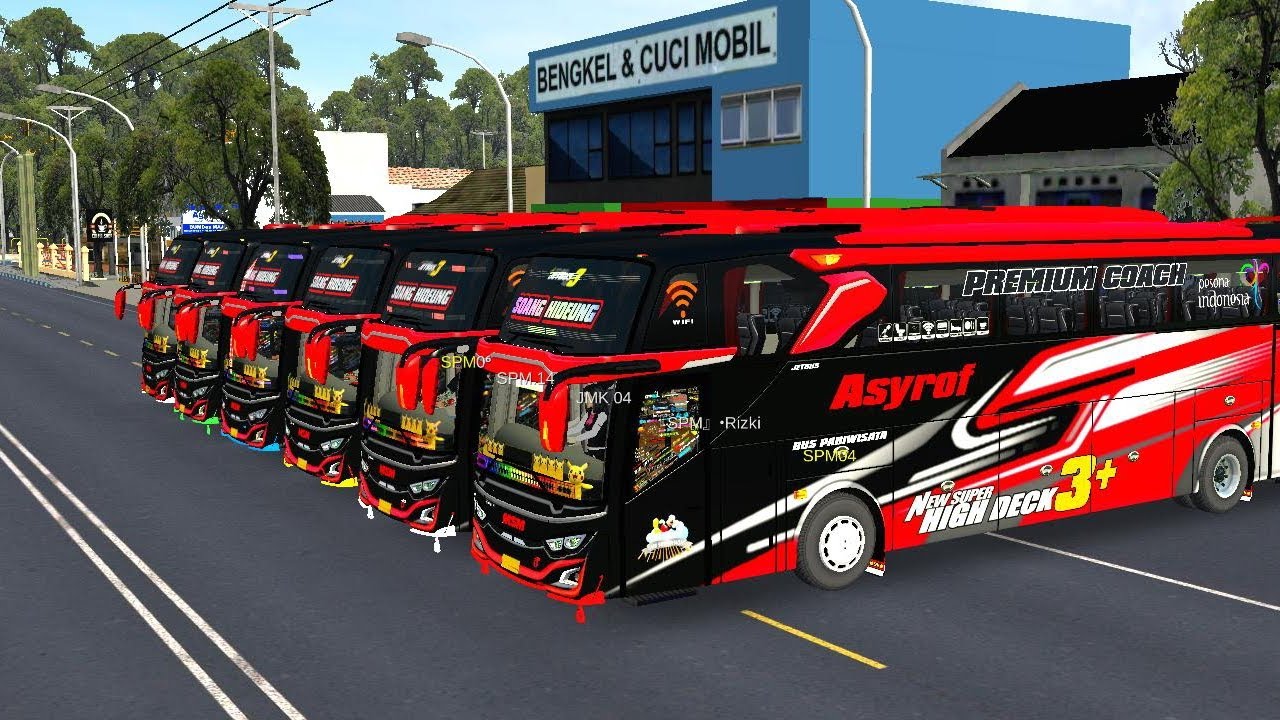 #BAGI2 LIVERY ASYROF SOANG HIDEUNG XHD JB3 NO PW - YouTube