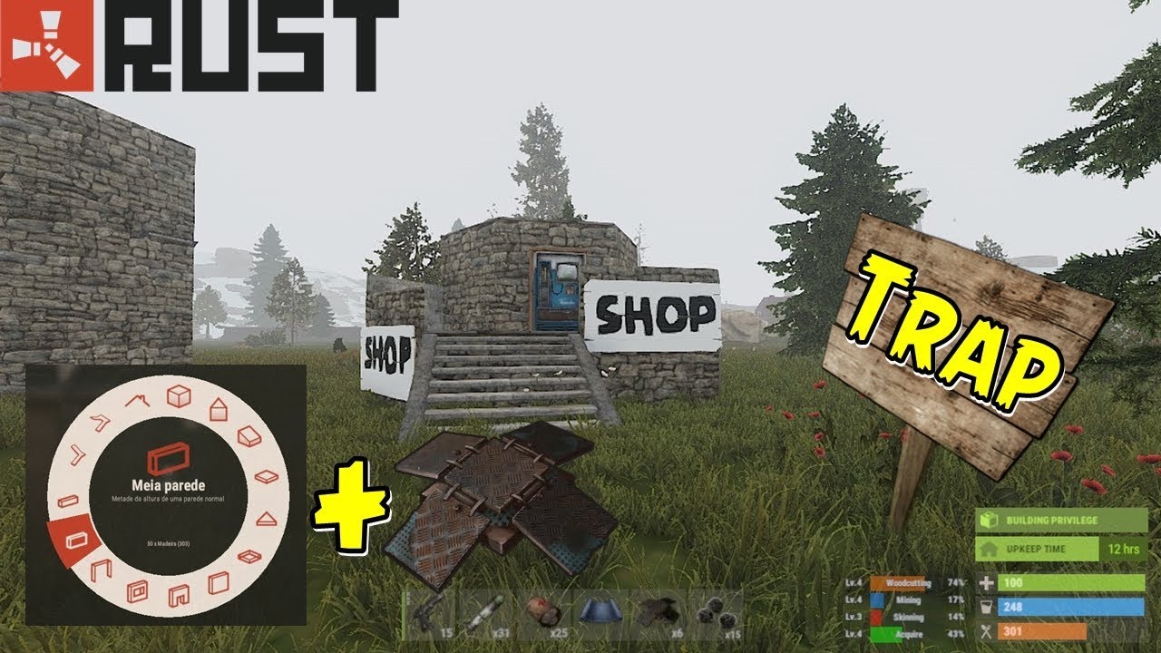 Rust Trap Infalível - YouTube