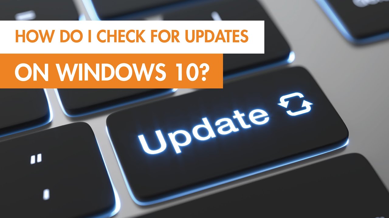 How To Install Updates On Windows 10 - YouTube
