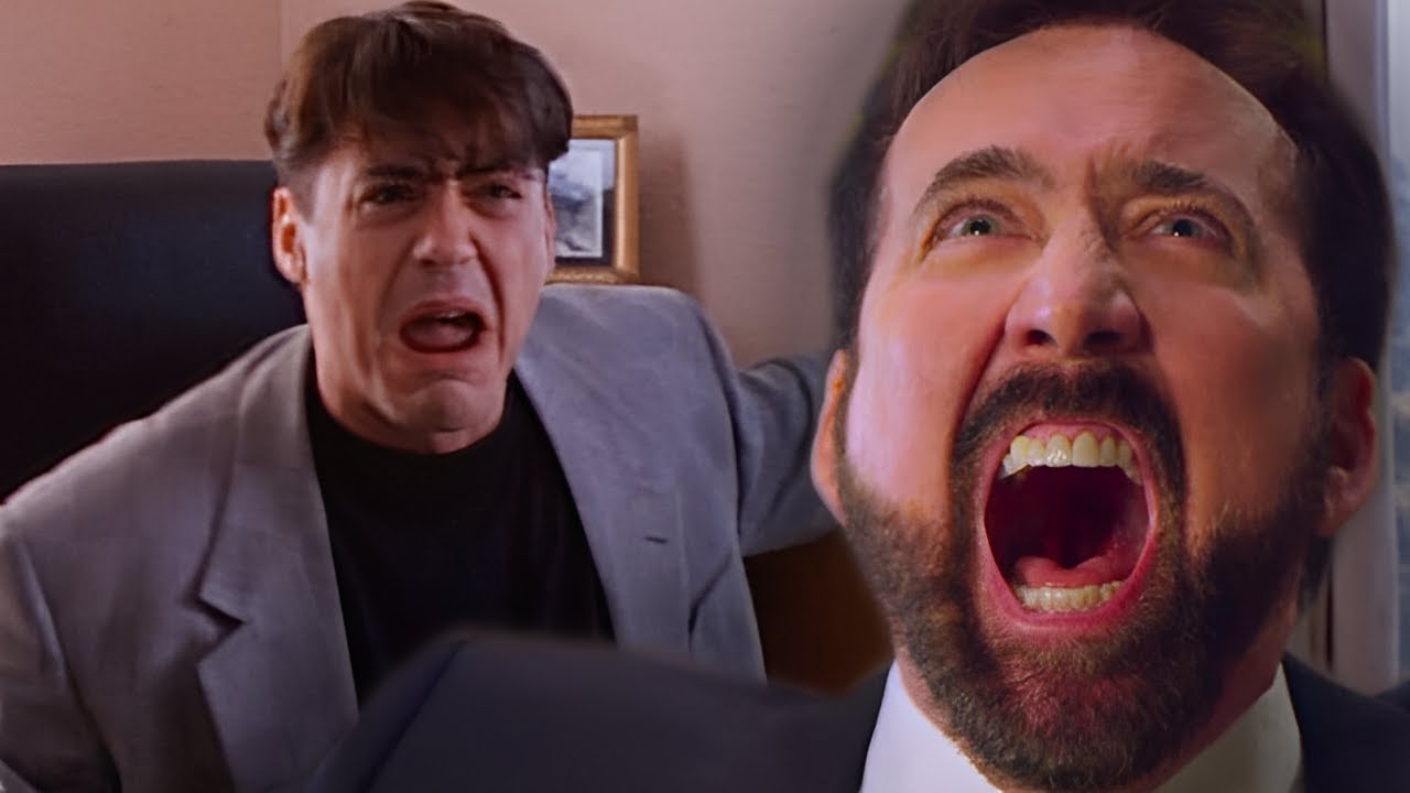 Robert Downey Jr. Channels Nicolas Cage - YouTube