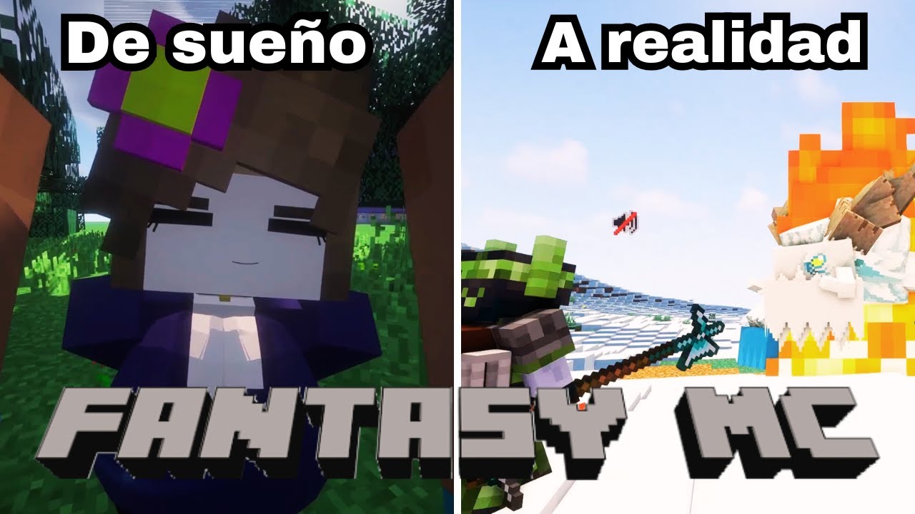 Soñé con Jenny pero terminé peleando con un golem helado😒| FantasyMC ...