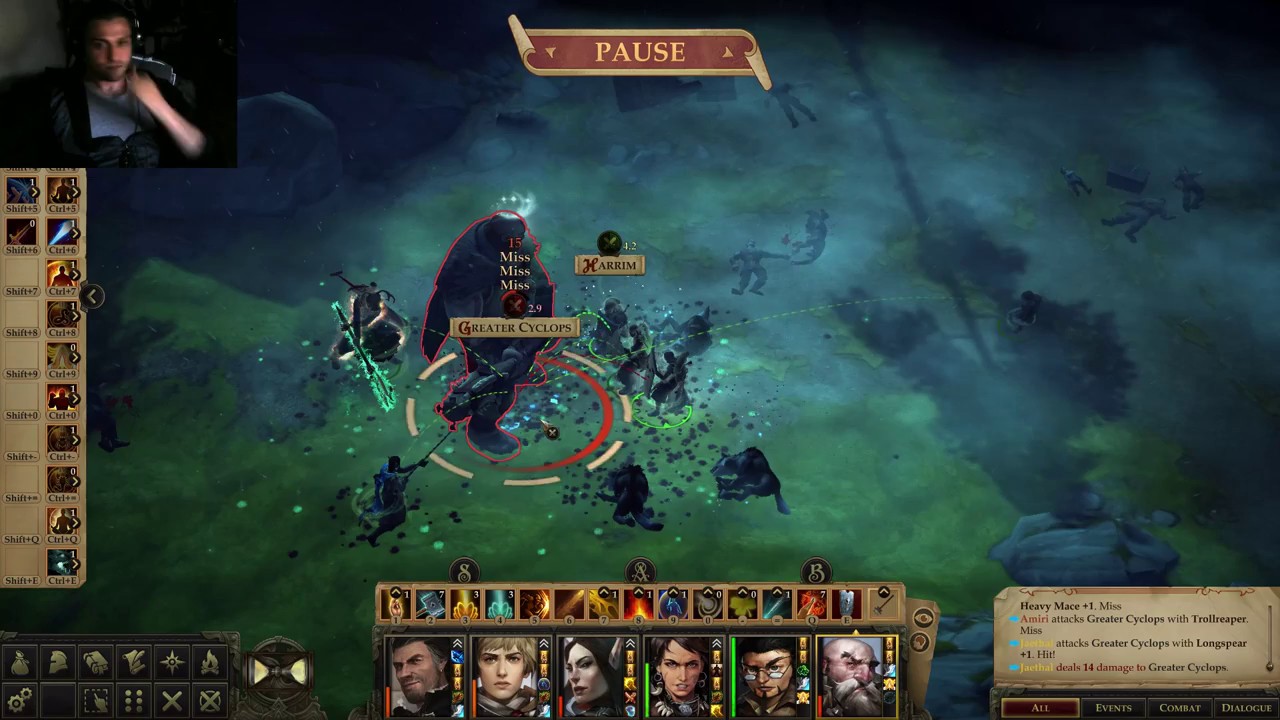 Pathfinder: Kingmaker - Challenging mode - Greater Cyclops + Rewards ...