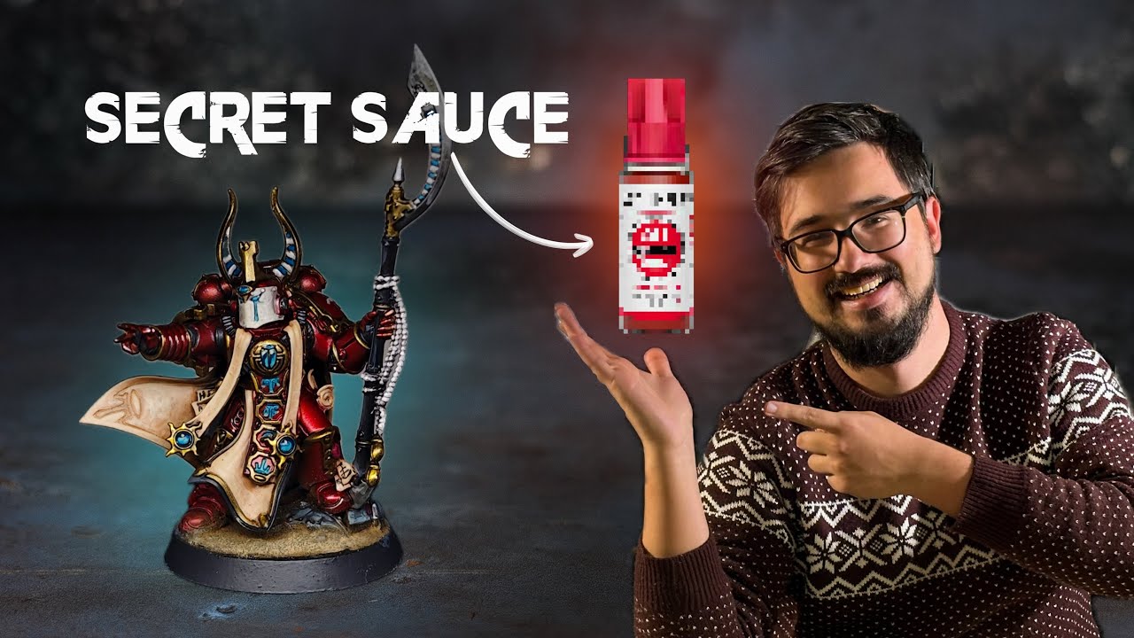 This Simple Trick Makes PERFECT Candy-Red Armour | Painting Warhammer ...