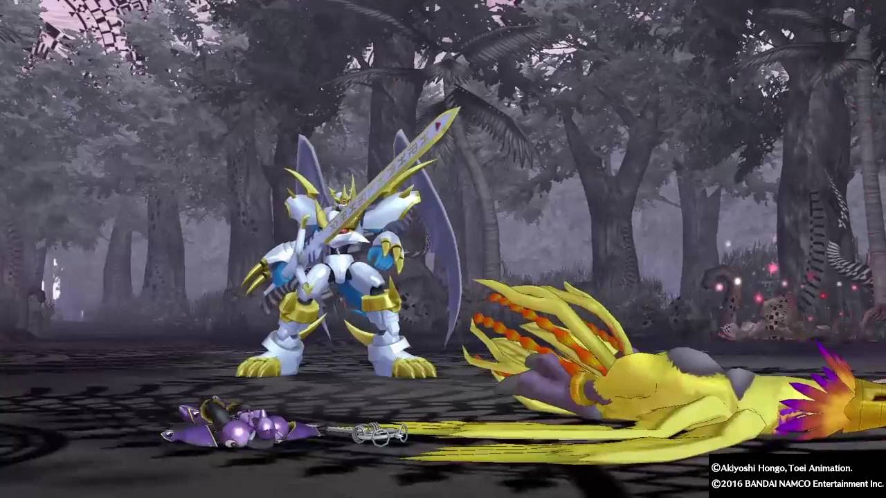 DIGIMON STORY CYBER SLEUTH: Imperialdramon PM Omni Sword troll - YouTube